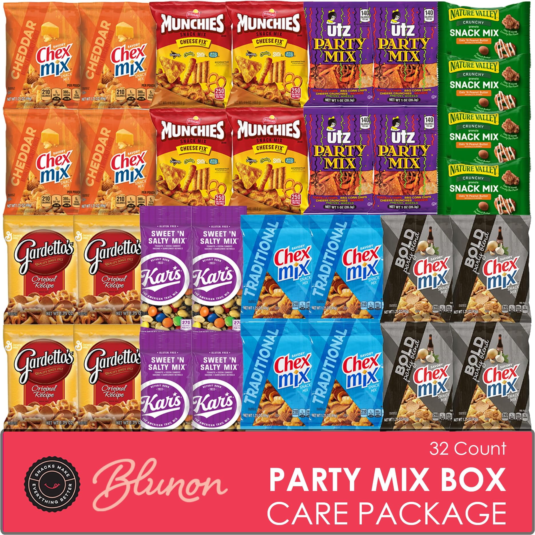 Snacks Variety Pack for DEF29 Adults - Snack Pack Care Package - Party ...