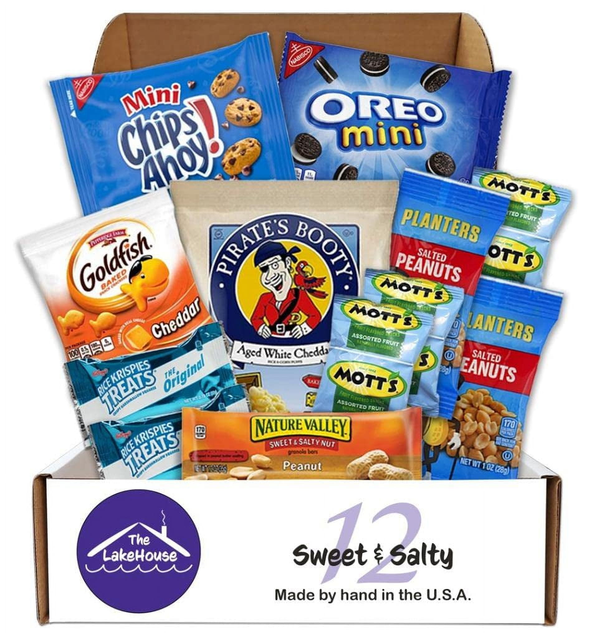 Snacks Variety PackITSC Care Package - 12 Count Packages for Students ...