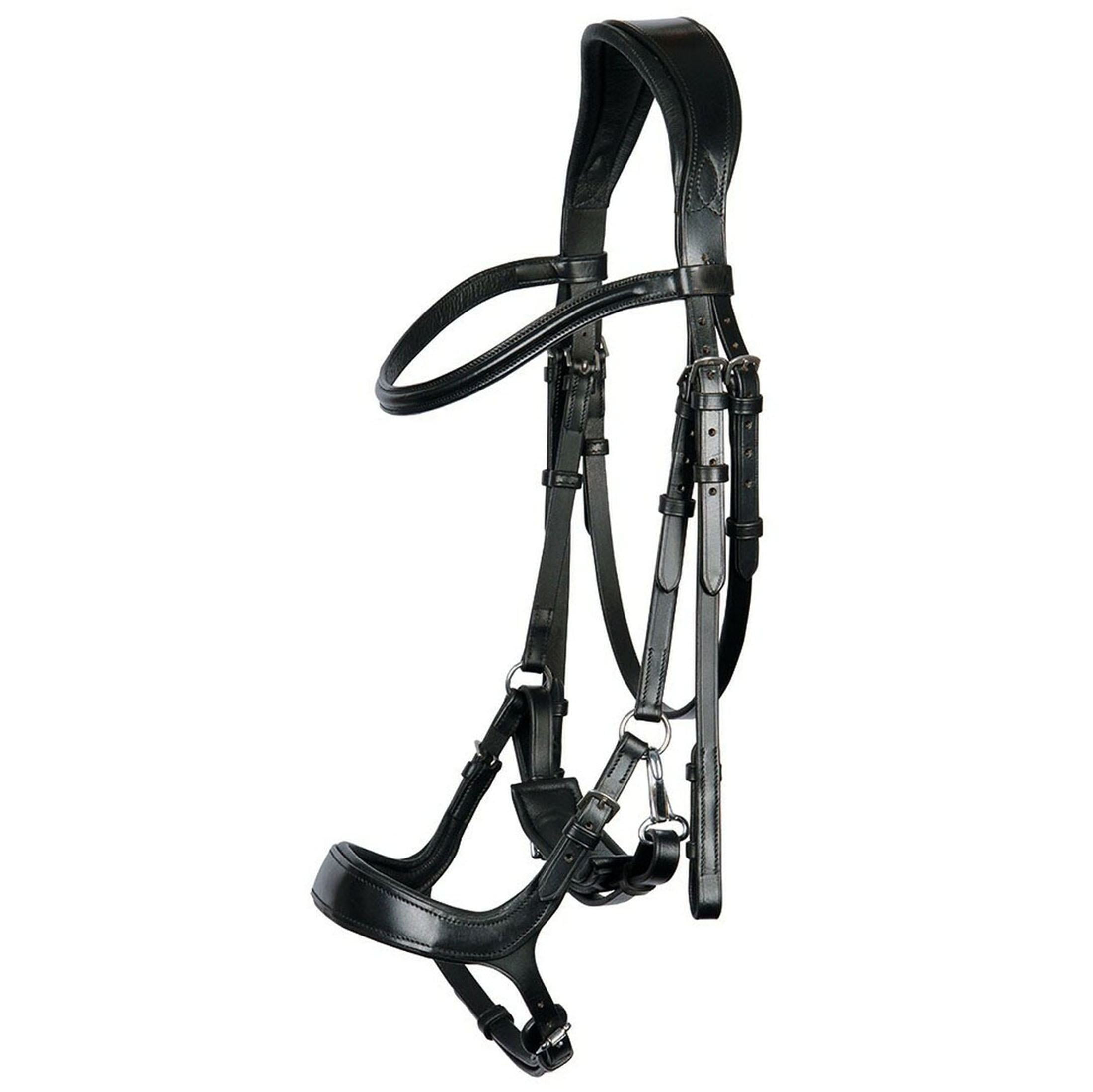 Snaffle Jumping Bridle |Premium English Bridle for Horses| Soft Padded ...