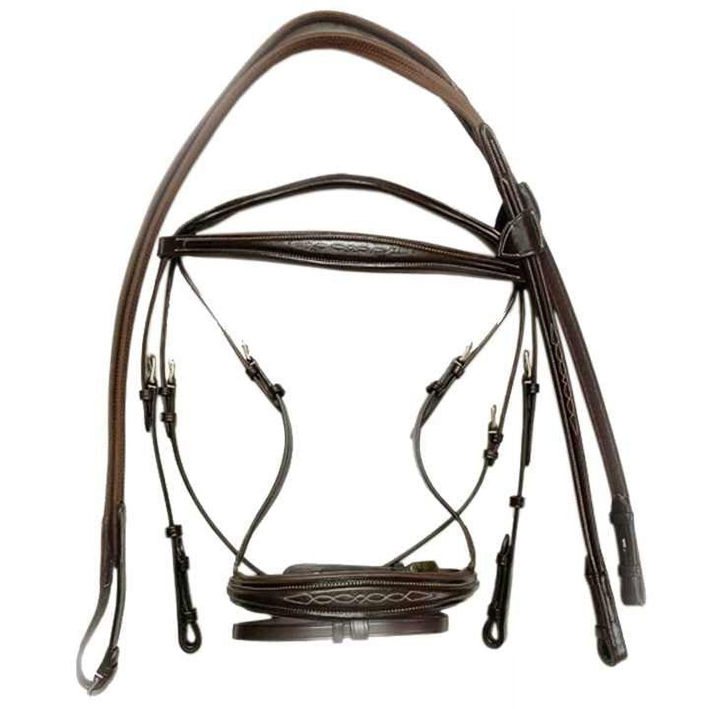 Snaffle Jumping Bridle |Premium English Bridle for Horses| Soft Padded ...