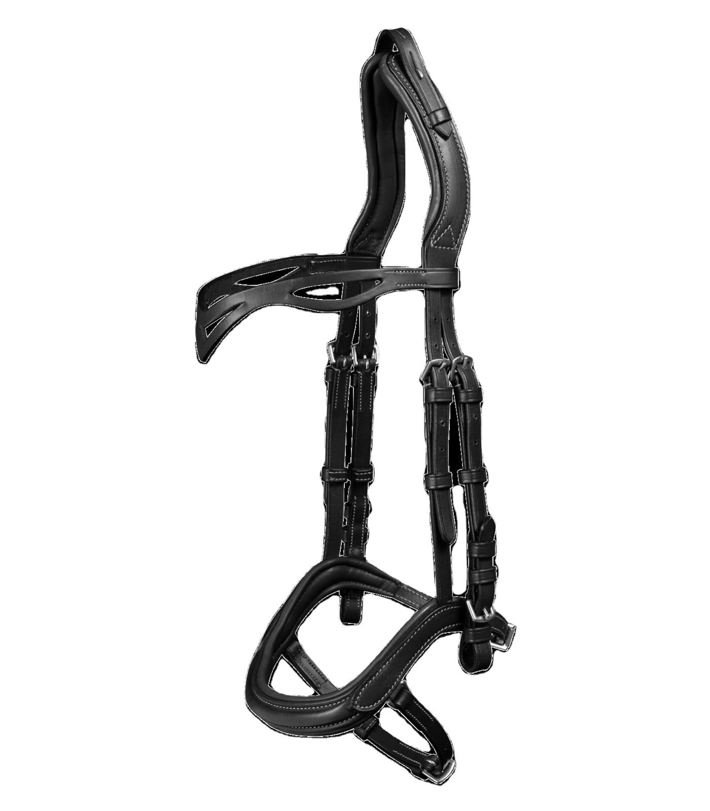 Snaffle Jumping Bridle |Premium English Bridle for Horses| Soft Padded ...