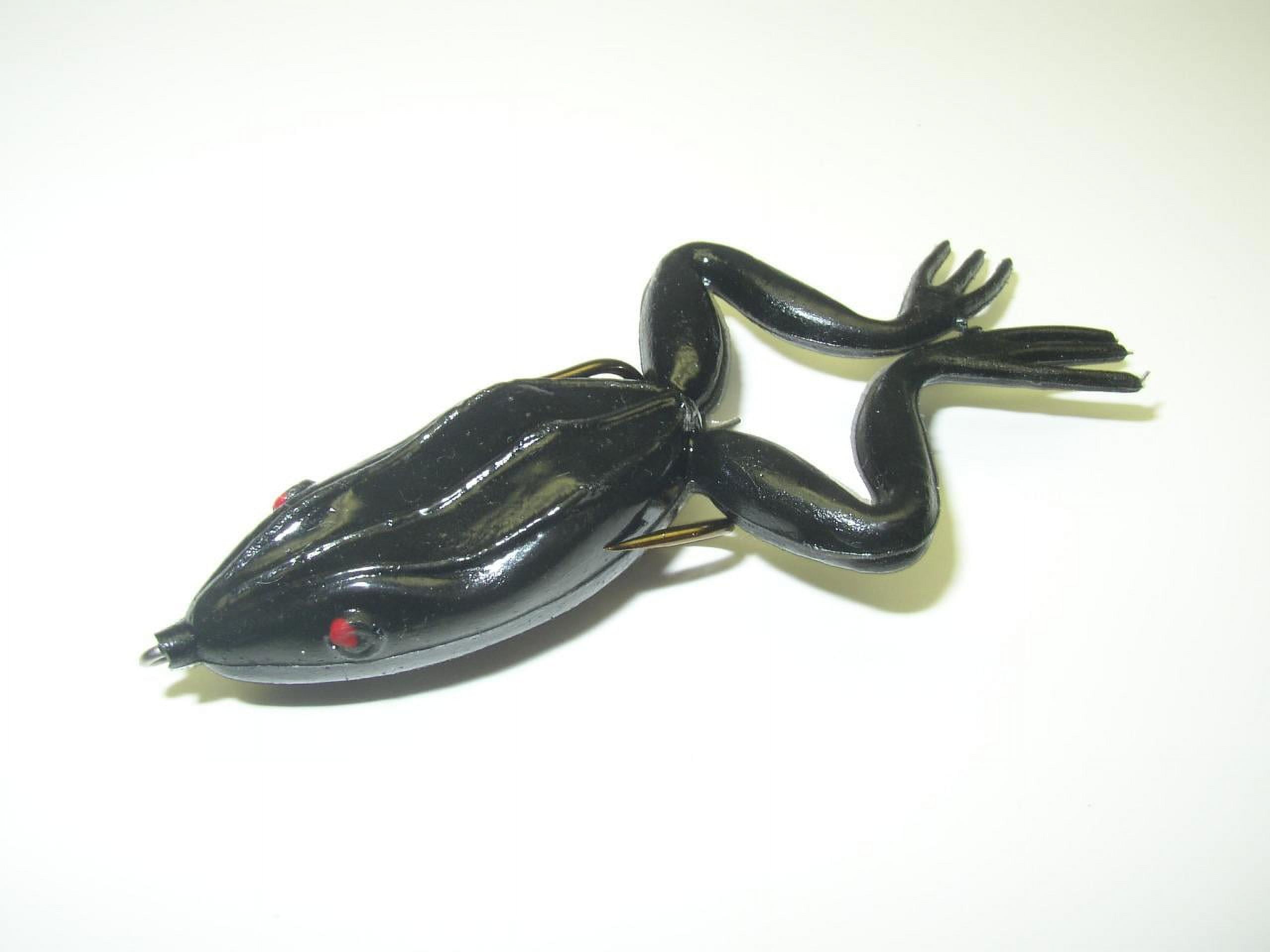 Snag Proof 3.25 Plastic Spinning Frog Lure - Bass Fishing - Walmart.com