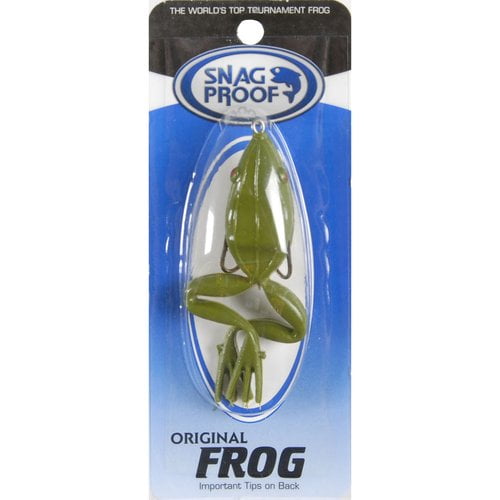 Snag Proof Spin Frog Lure, Green - Walmart.com
