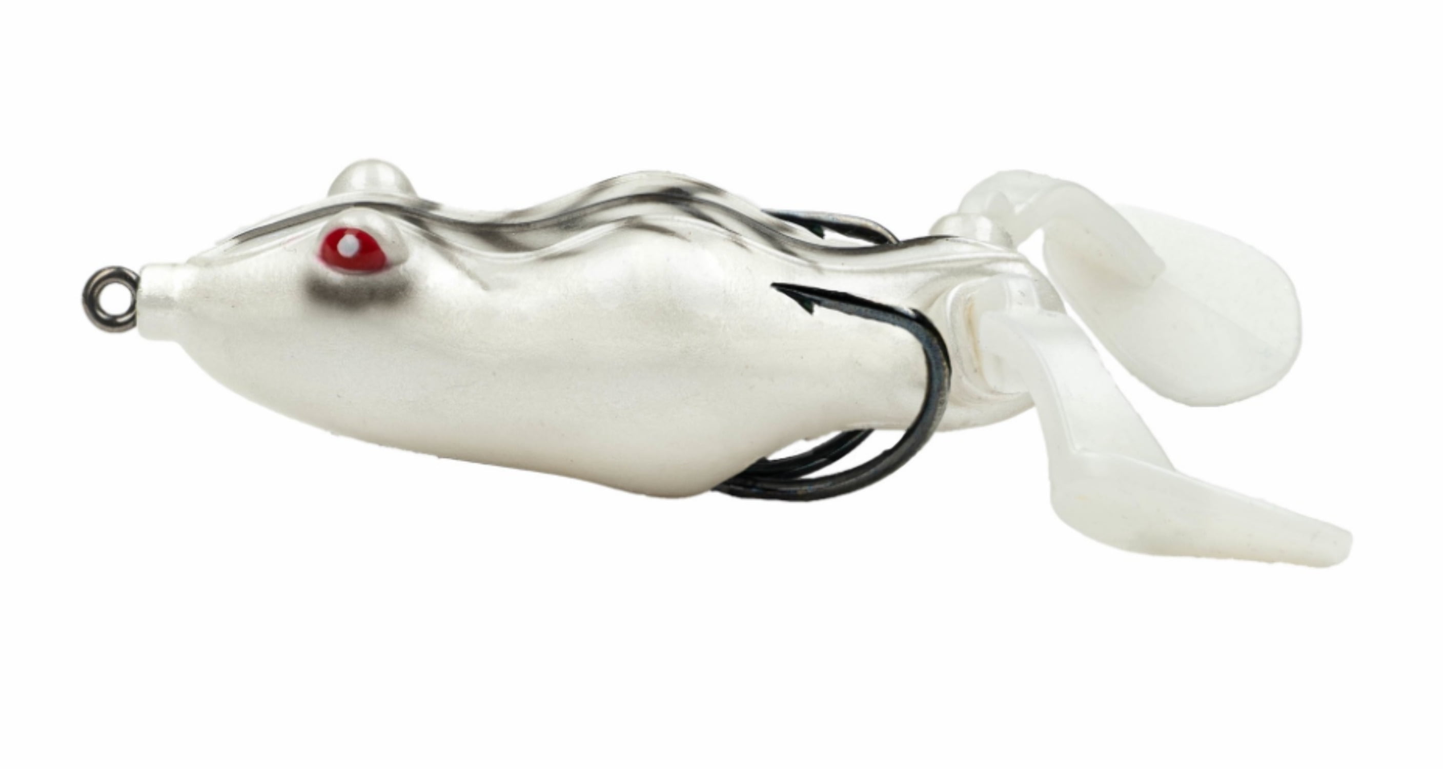 Snag Proof Zoo Kick Topwater Frog - 5/8 oz. (White) - Walmart.com