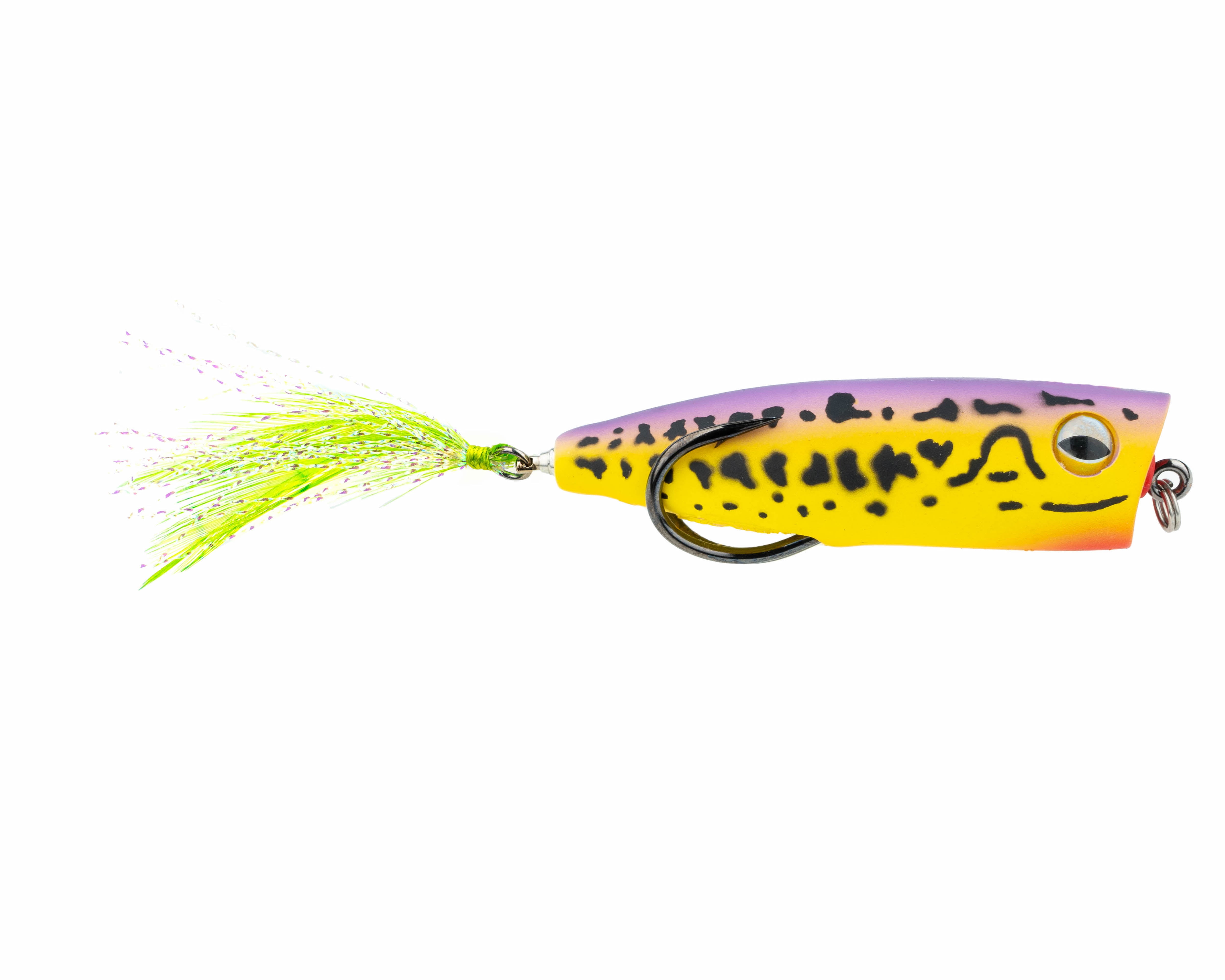 Snag Proof 3/8 oz Zoo Pop, Sunrise Frog, Top Water Fishing Lure ...