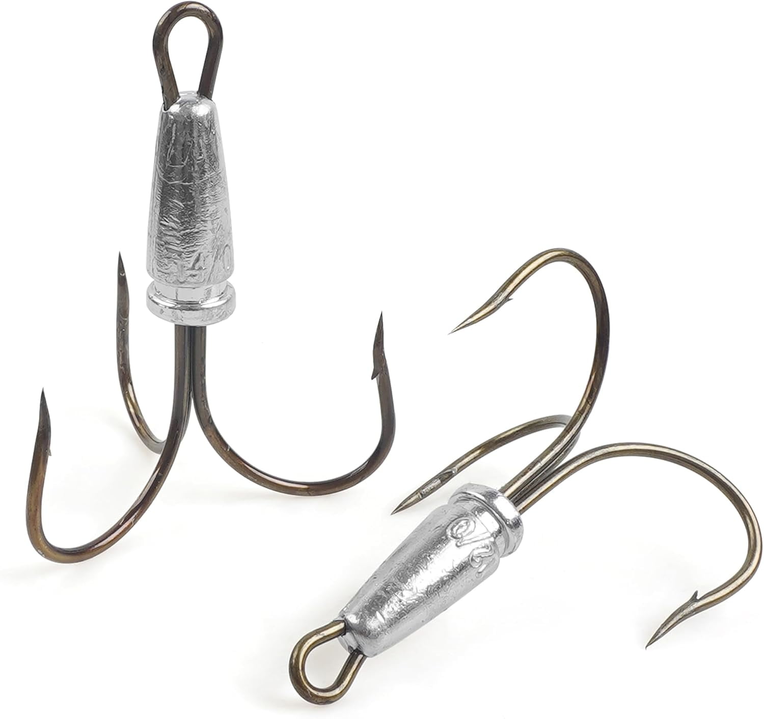 Snagging Hooks Snagging Weighted Treble Hooks, 5pcs Weighted Fishing ...