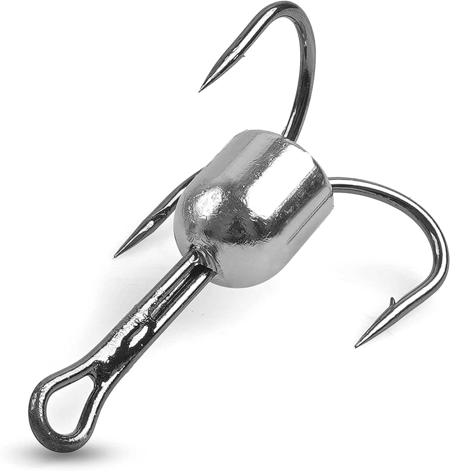 Snagging Hooks Weighted Treble Hooks,5pcs Large Weighted Treble Fishing ...