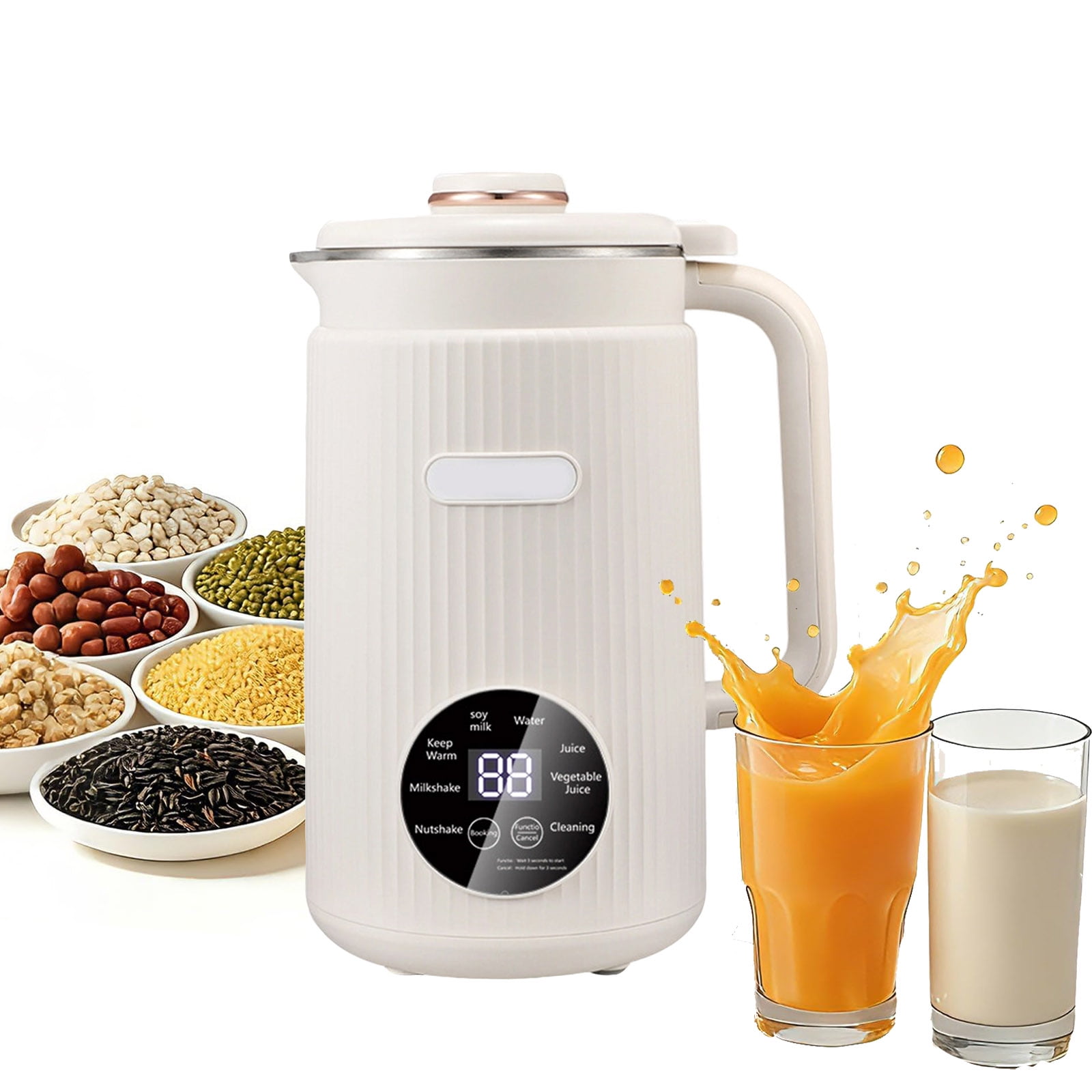 Snagza Nut Milk Maker,8-In-1 Nut Milk Maker With A 12-Hour Timer, Keep ...