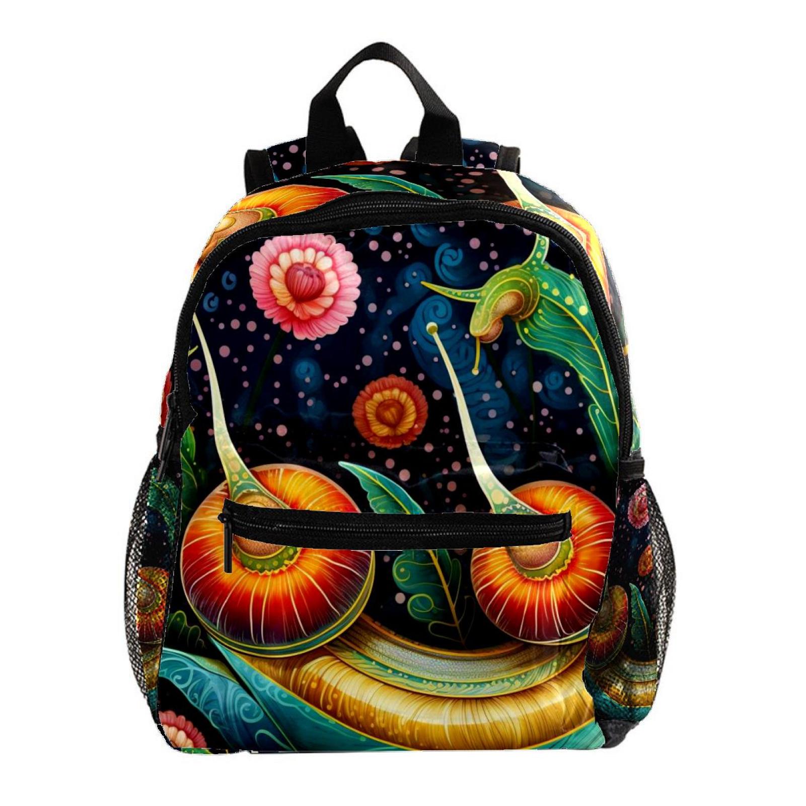Snail Backpack Travel Rucksack School Bags for Students Outdoor Hiking ...