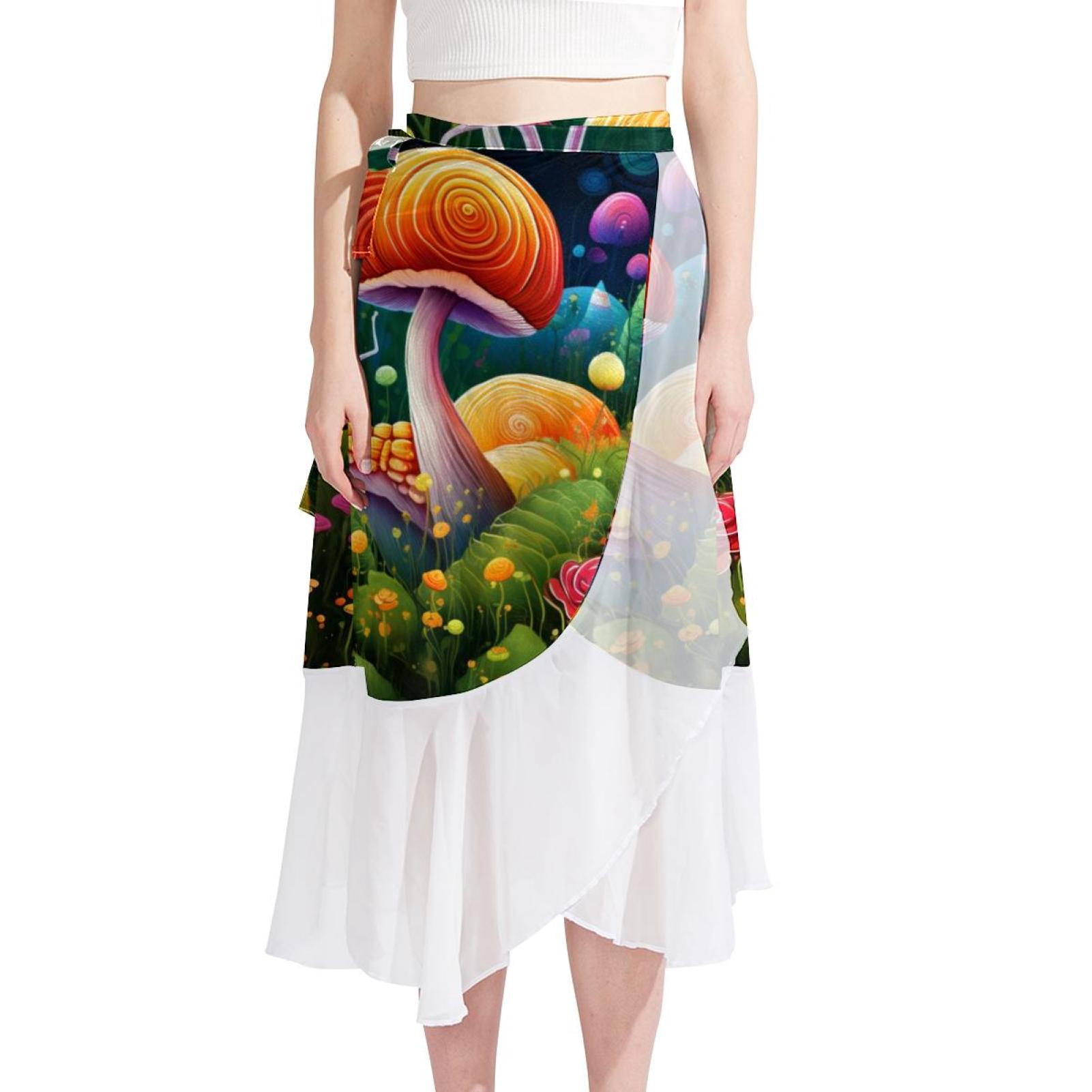 Snail Chic Chiffon Women's Beach Dresses and Skirts for Sunny Days by ...