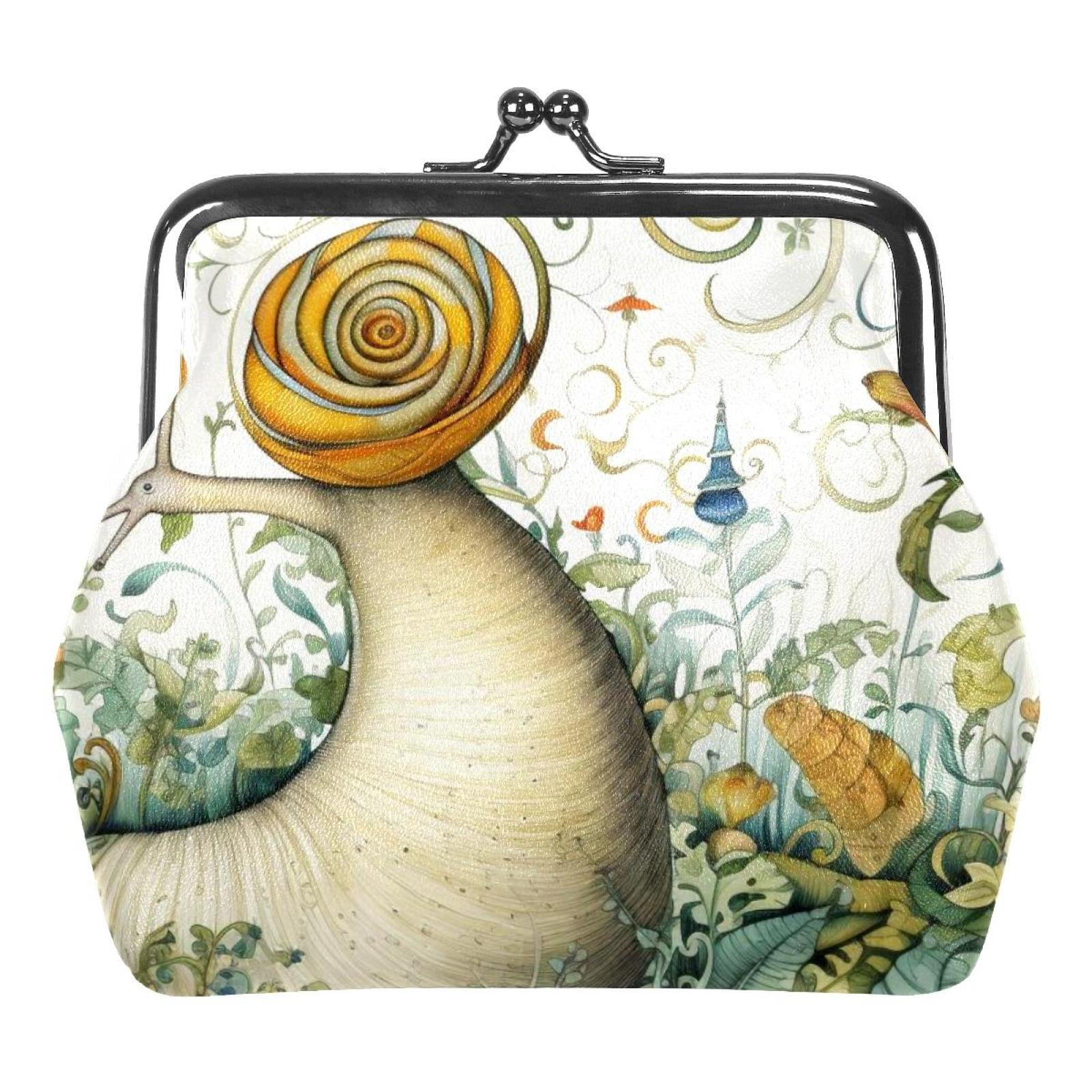 Snail Coin Purse Kiss Lock Change Purse Vintage Trinkets Pouch ...