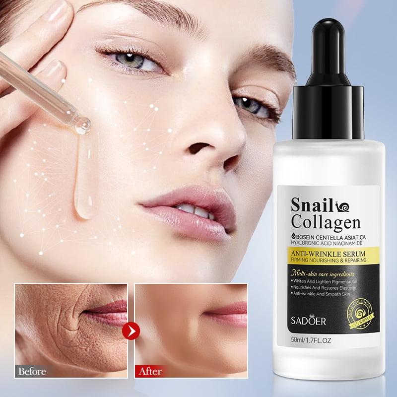 Snail Collagen Anti-Wrinkle Essence, 50ml - Walmart.com