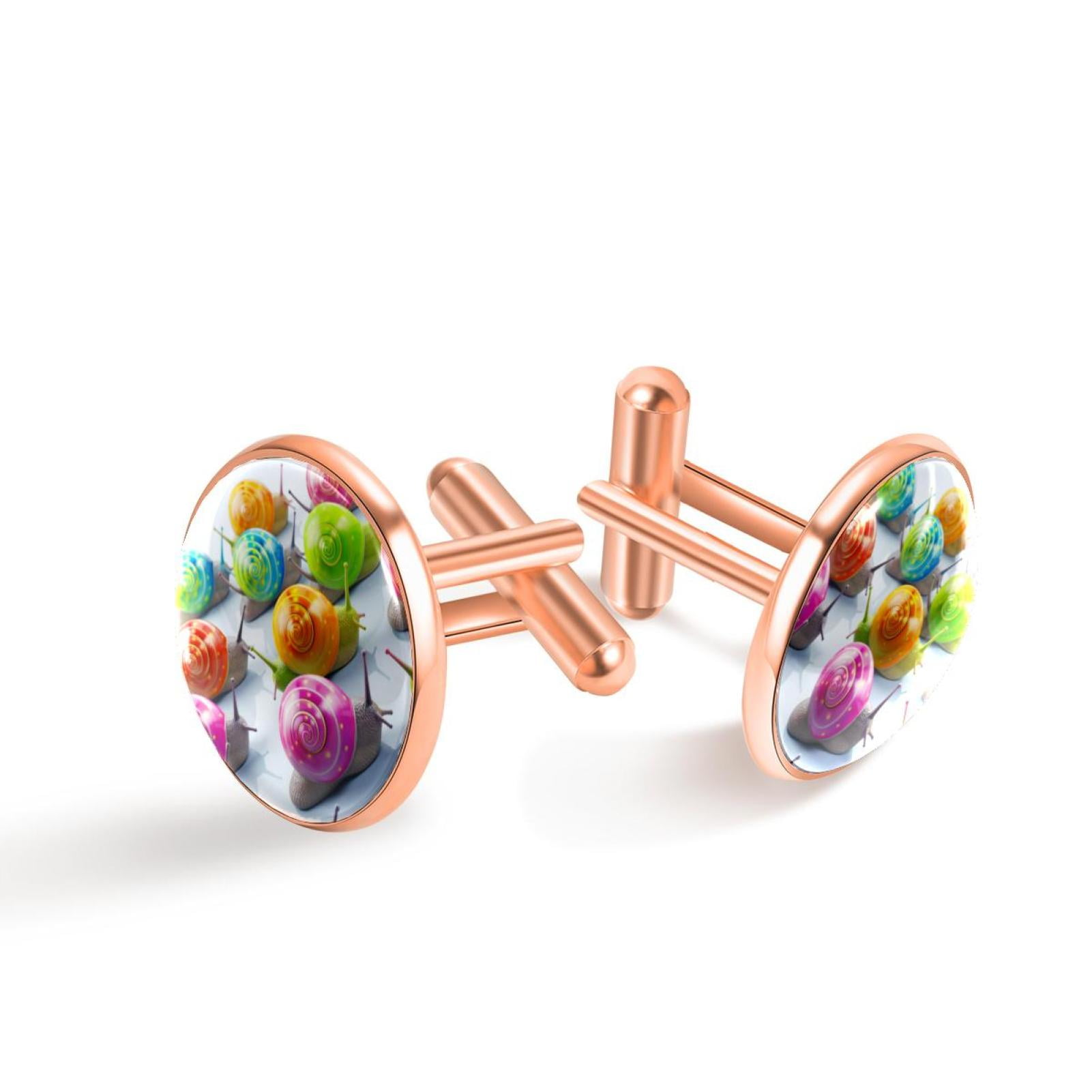 Snail Elegant Stainless Steel Cuff Links for Dress Shirts - or Weddings ...