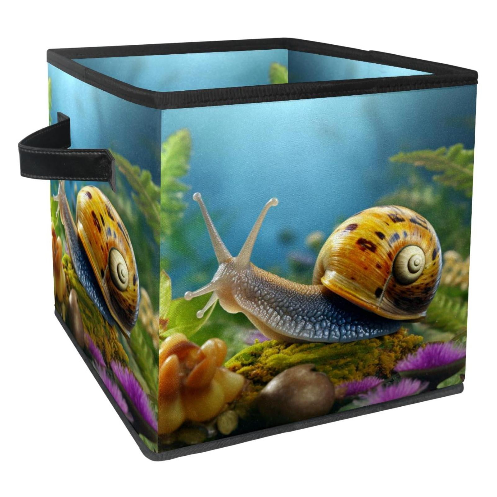 Snail Foldable Organizer Bins Storage Containers Storage Bin with ...