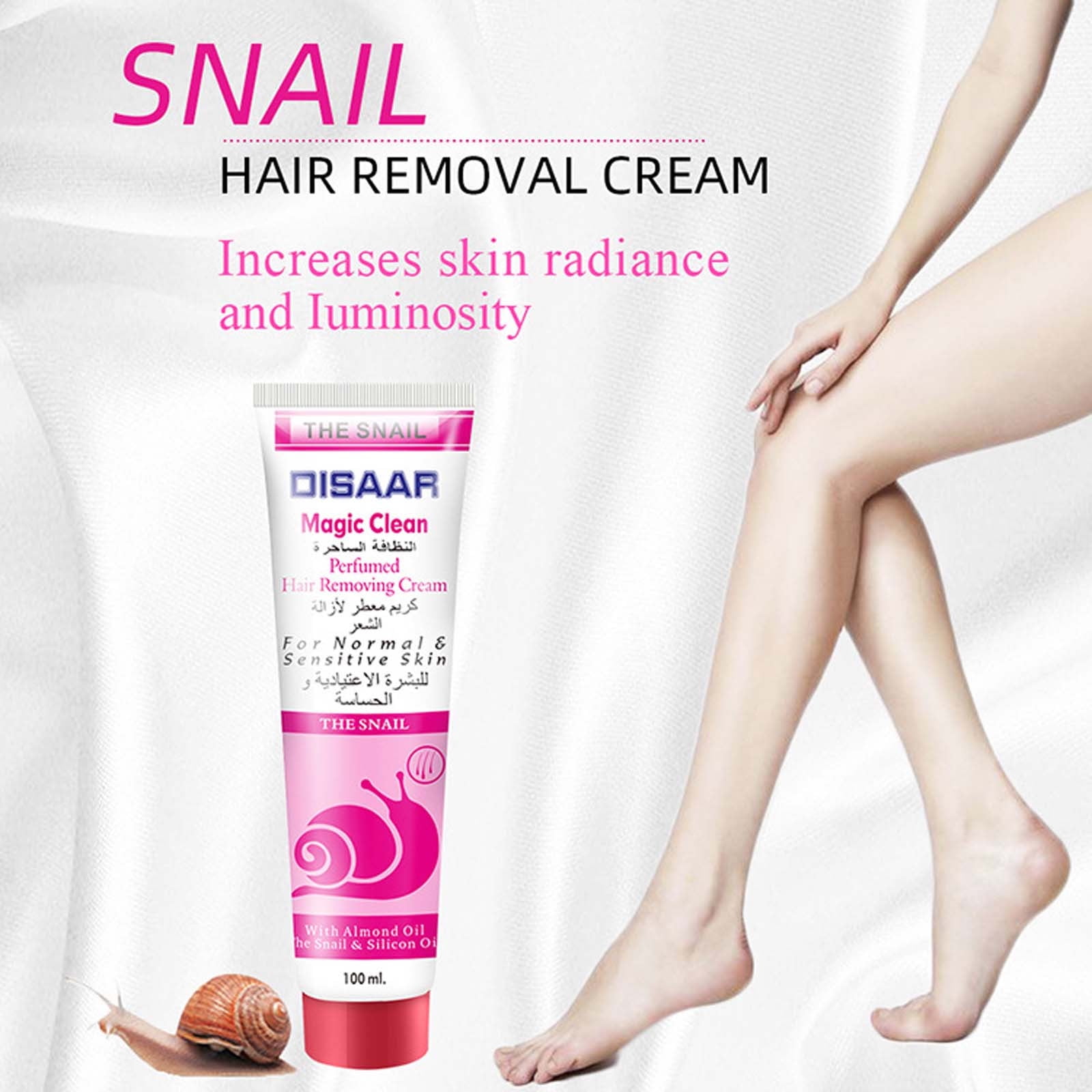 Snail Hair Removal Cream Armpit Thigh Arm Gentle Hair Removal - Walmart.com