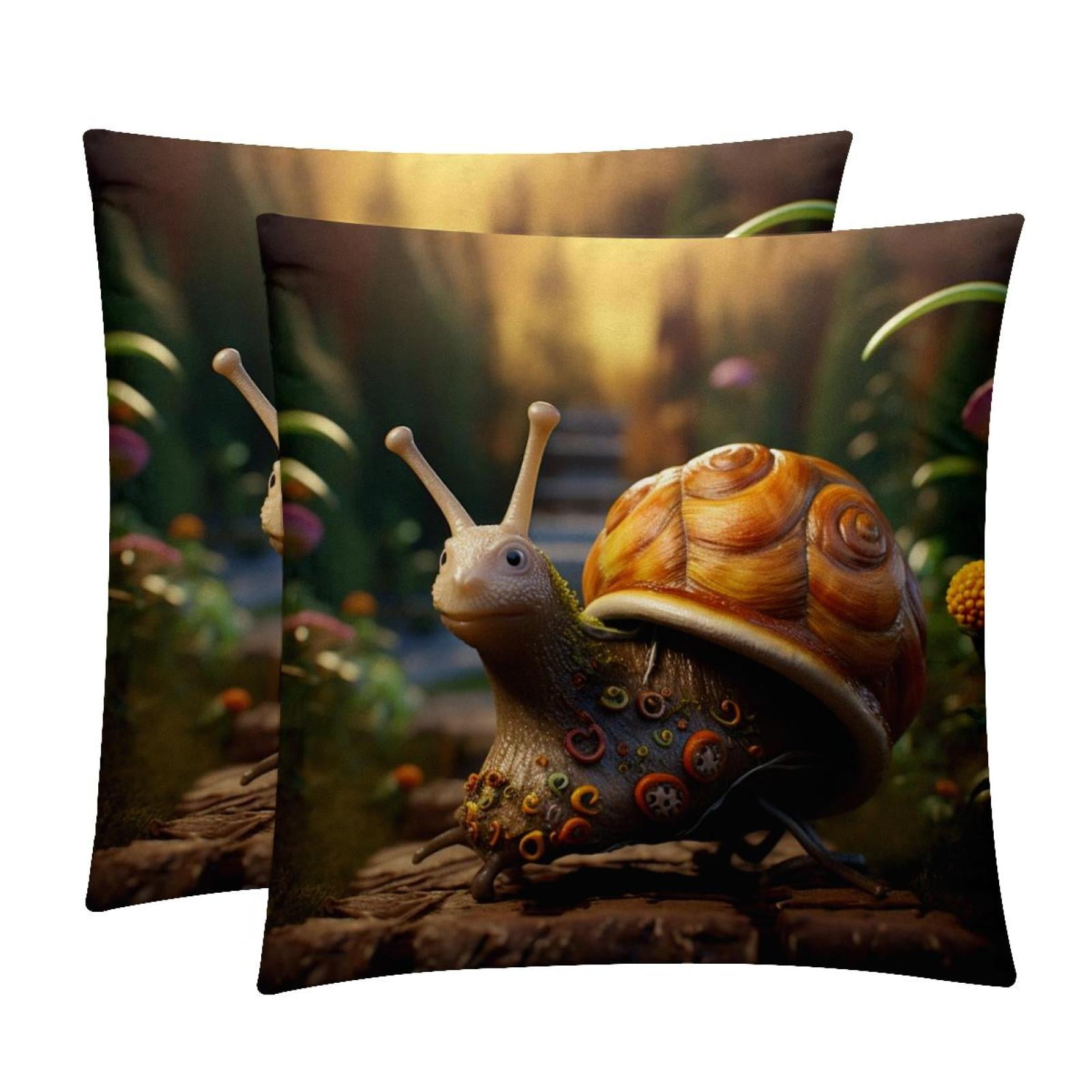 Snail Inserts Set of 2 - 16x16, 18x18, 20x20 Inches - Unique Patterns ...
