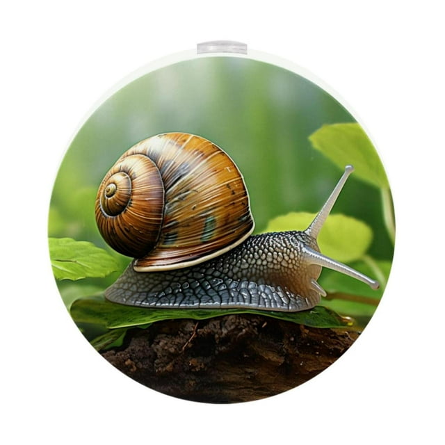 Snail LED Round Night Light-2PCS Ultra Bright Candle Battery Powered ...