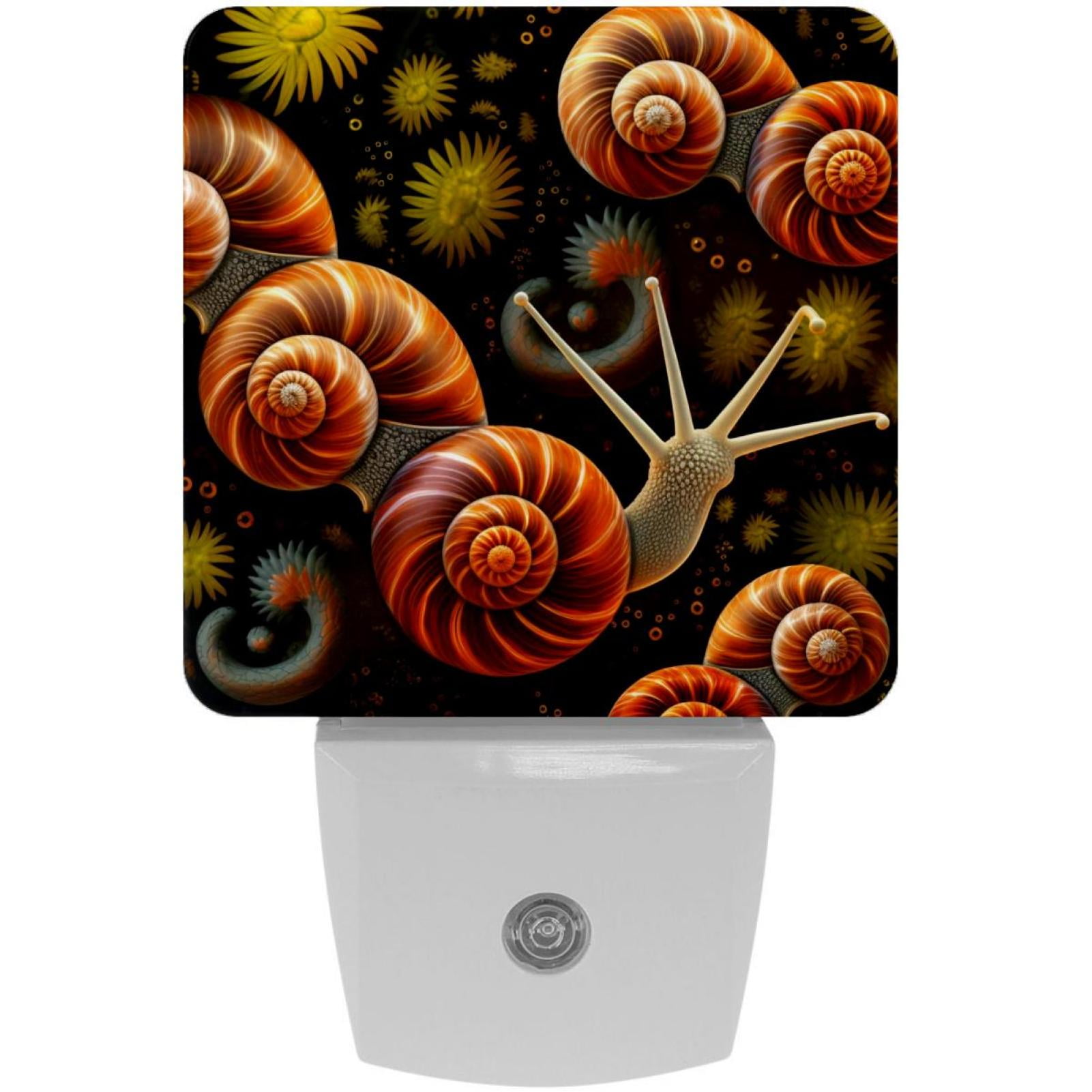 Snail LED Square Night Light - Energy Efficient Plug-in Nightlight with ...