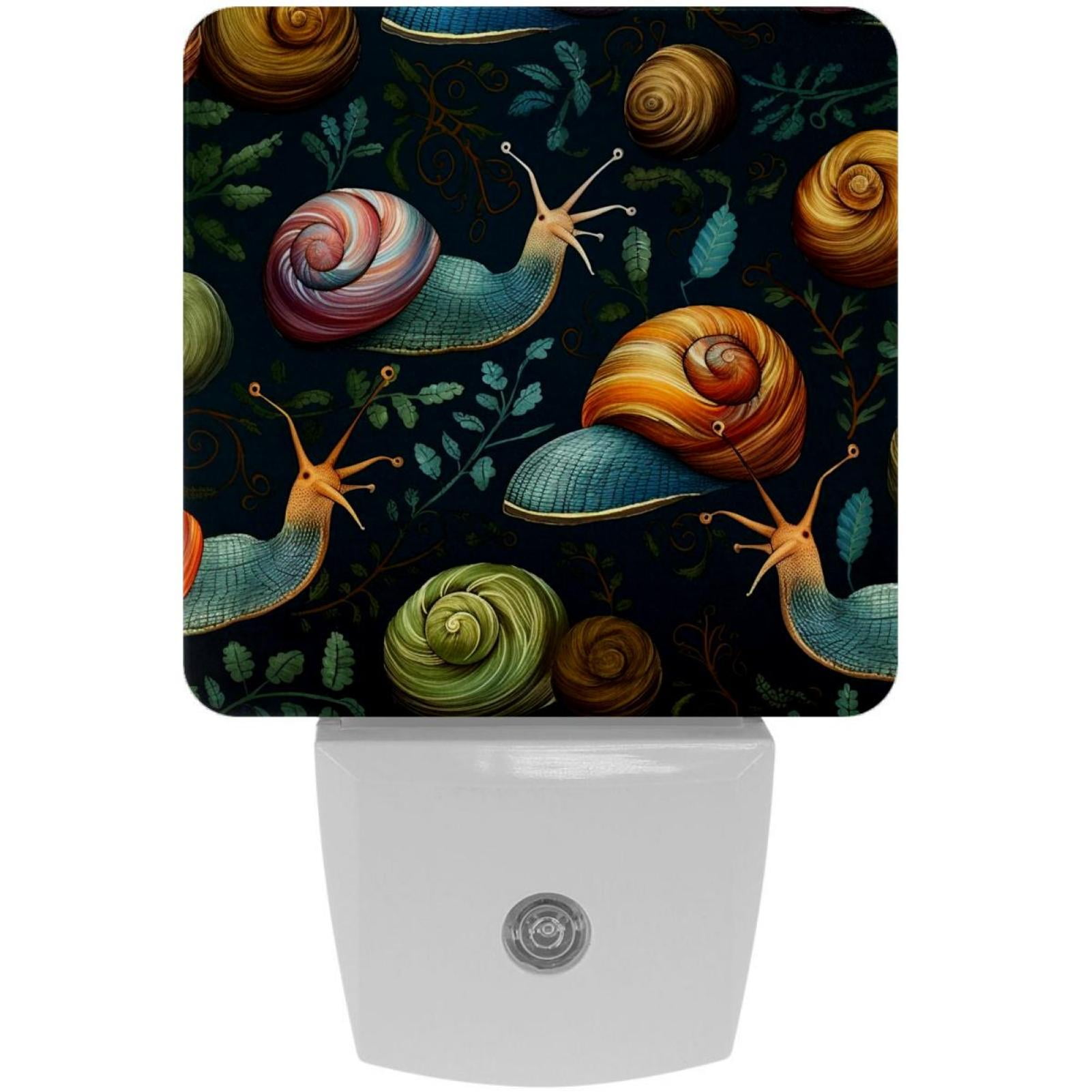 Snail LED Square Night Lights - Energy Efficient and Sleek Design - for ...