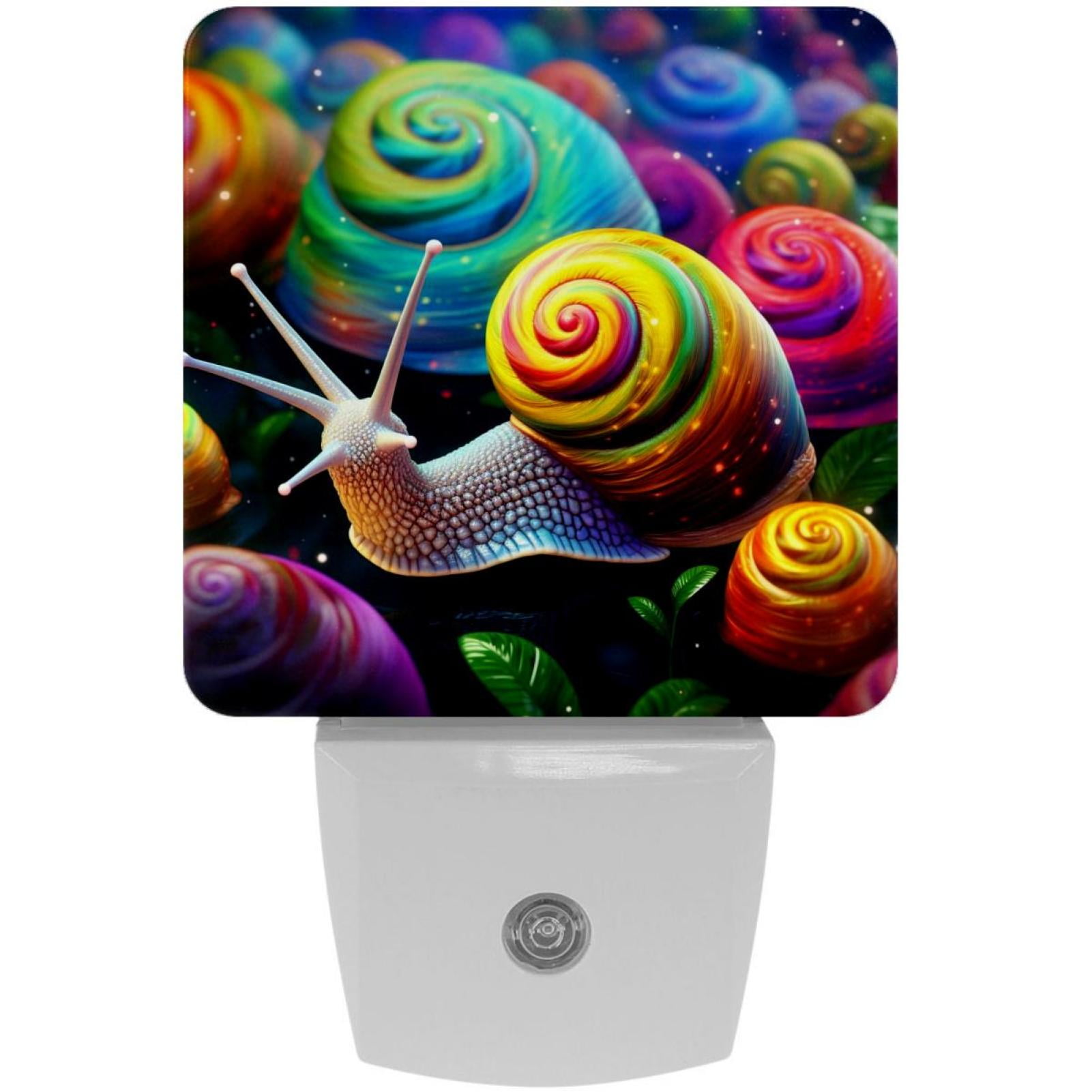 Snail LED Square Night Lights - Energy Efficient and Sleek Design - for ...