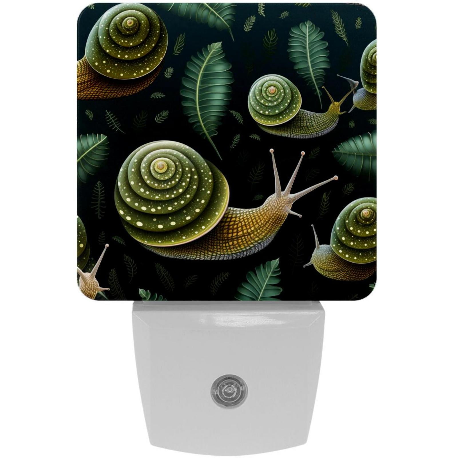 Snail LED Square Night Lights - Energy Efficient and Stylish Bedroom ...