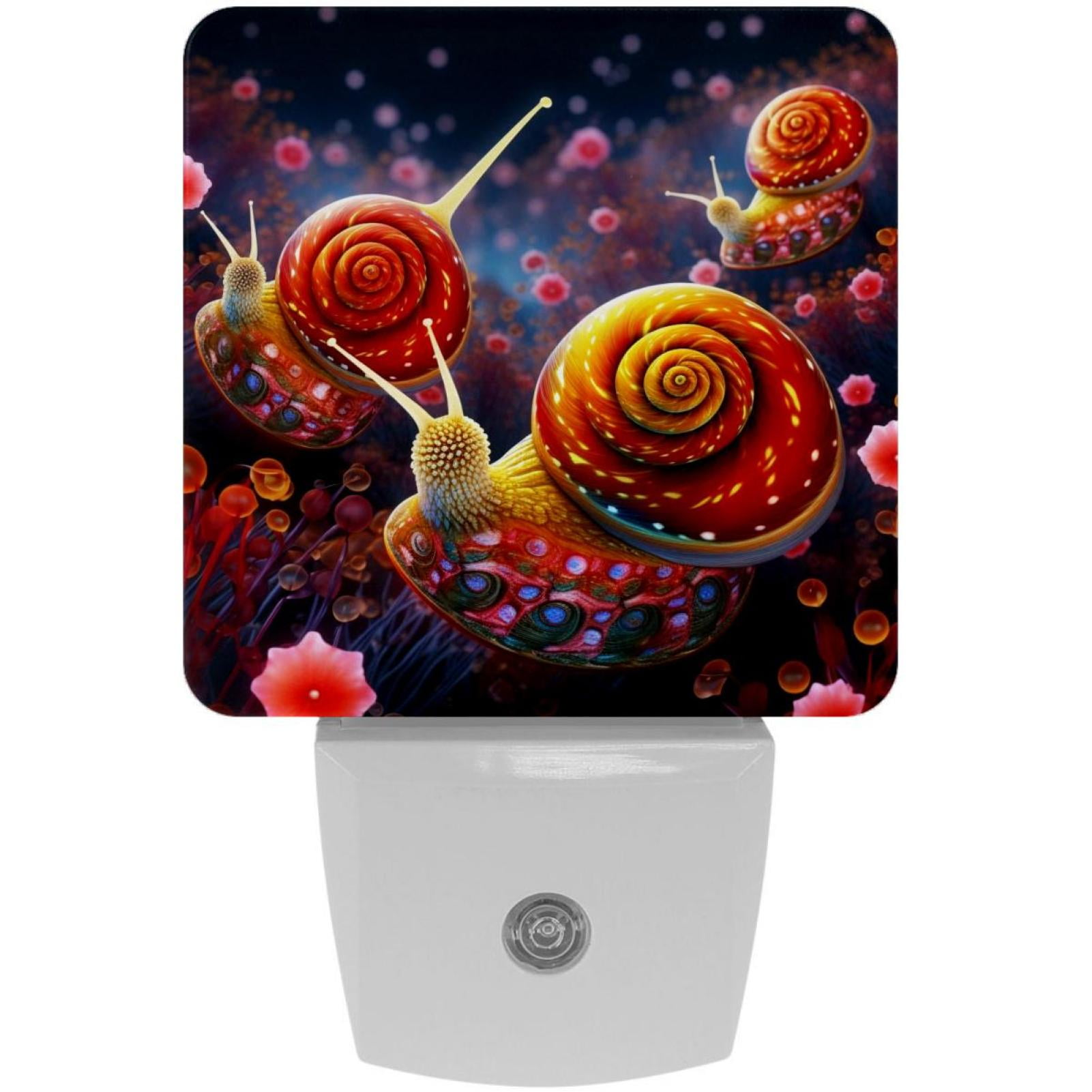 Snail LED Square Night Lights - Modern and Versatile Plug-in Lighting ...