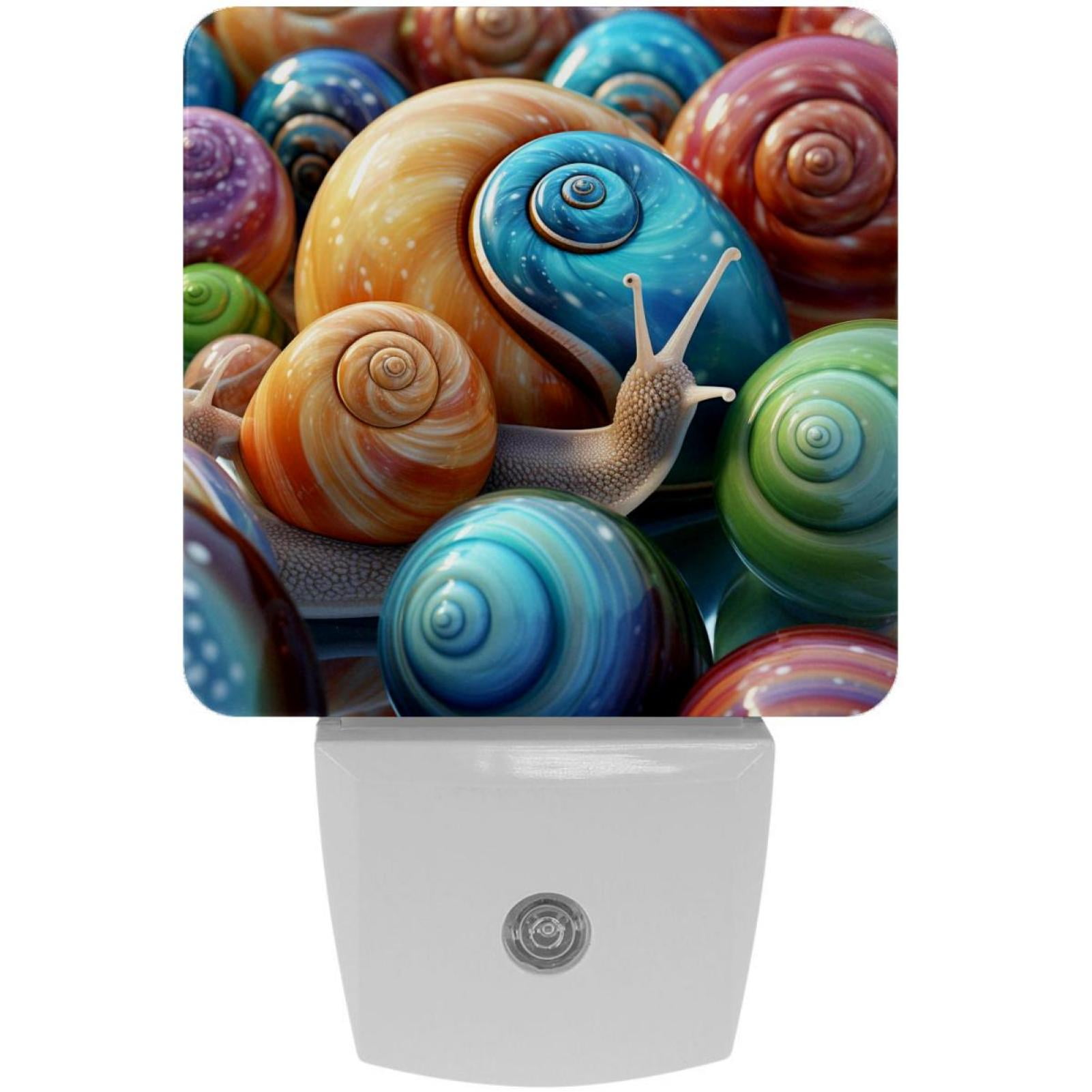 Snail LED Square Night Lights - Modern and Versatile Plug-in Lighting ...