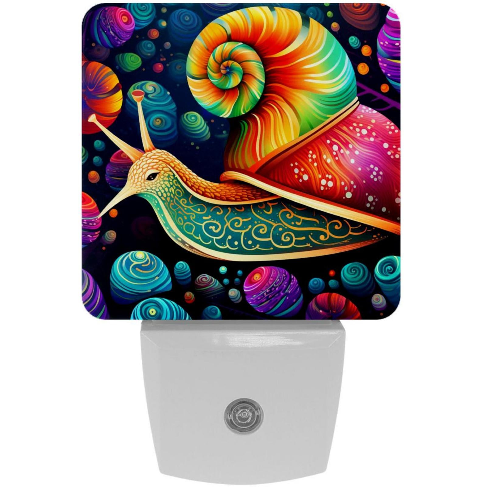 Snail LED Square Night Lights - Small and Bright Illumination for Your ...