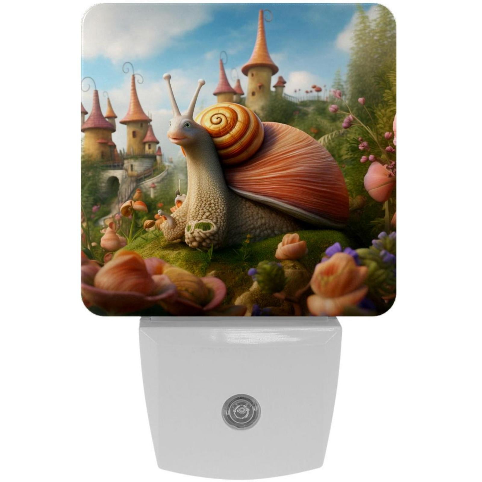 Snail LED Square Night Lights - Small and Stylish Energy-Saving Lamps ...
