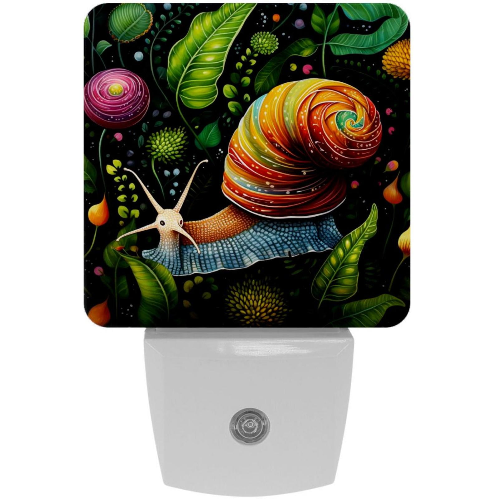 Snail LED Square Night Lights - Stylish and Energy-Efficient Room ...