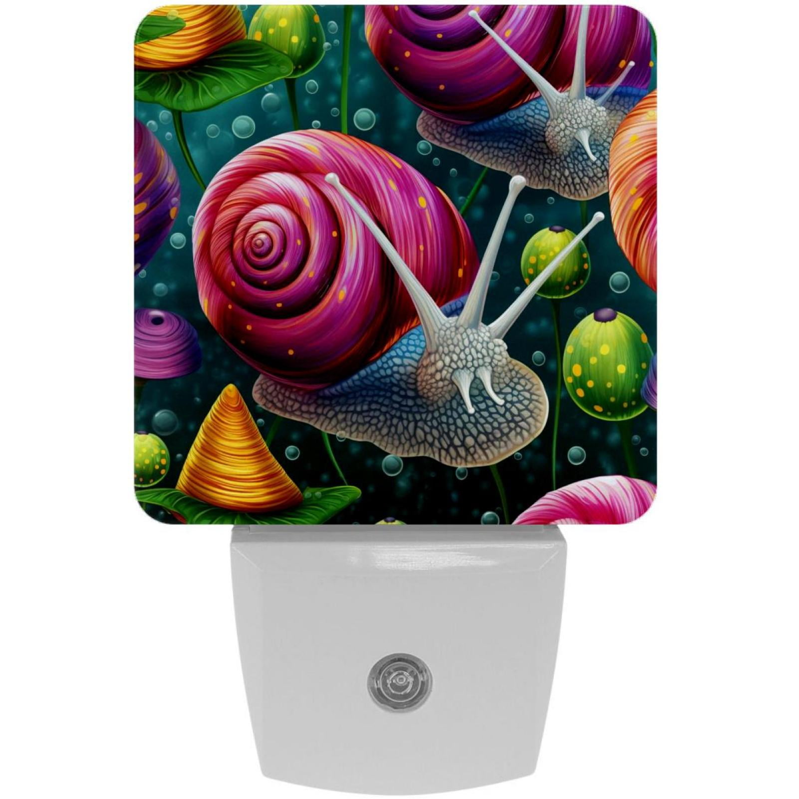 Snail LED Square Night Lights for a Bright and Stylish Ambiance - Ideal ...