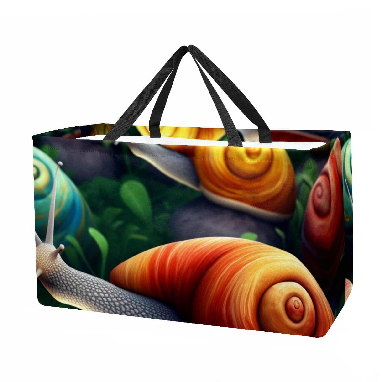 Snail Large Capacity Reusable Foldable Oxford Cloth Shopping Bag ...