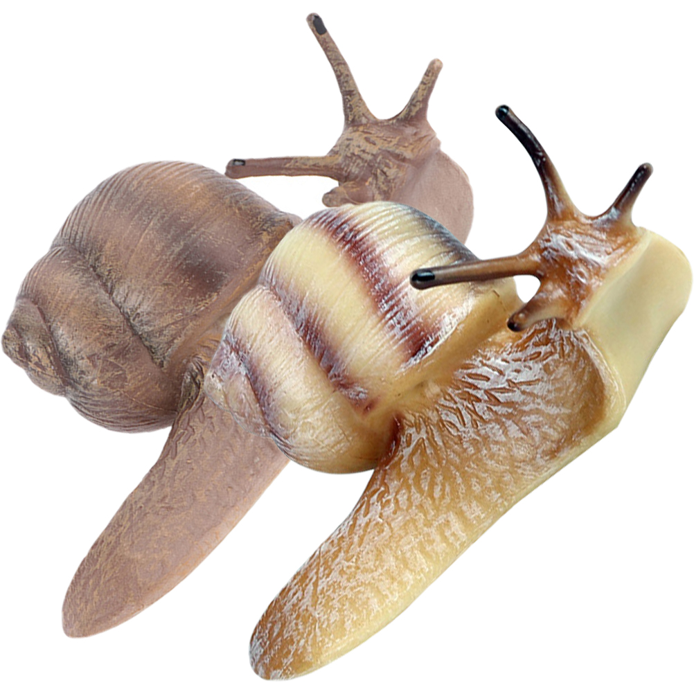 Snail Model Statue Snails Realistic Toy Shape Animal Figures Garden ...