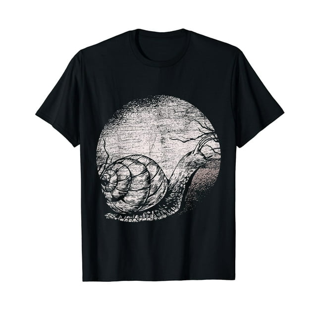 Snail Moon Nature Gift Idea Snail T-Shirt - Walmart.com