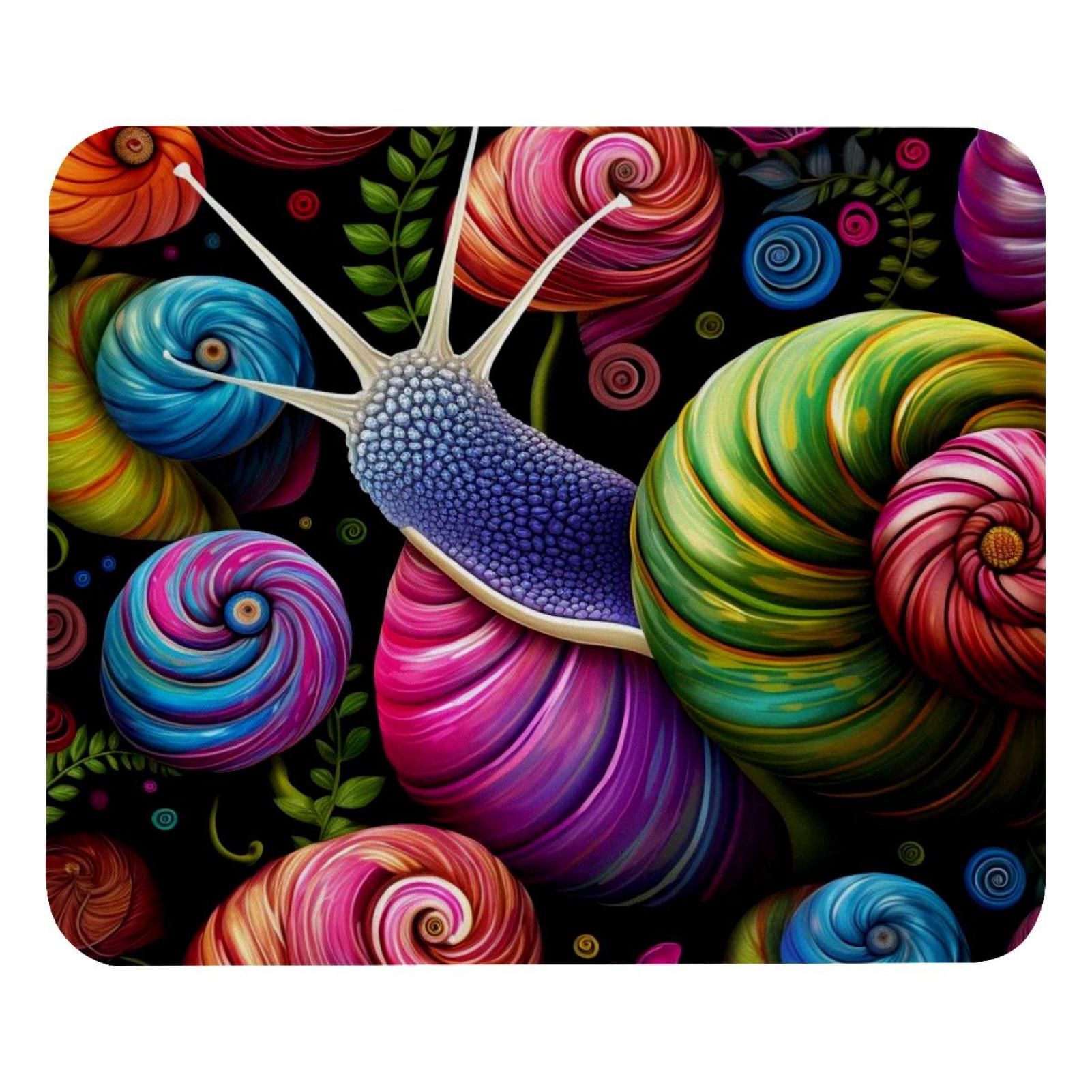 Snail Mouse Pad, Personality Design Rubber Base for Office Decor for ...