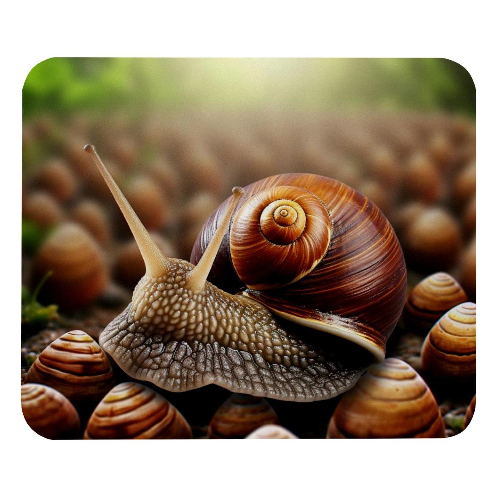 Snail Mouse Pad, Personality Design Rubber Base for Office Decor for ...