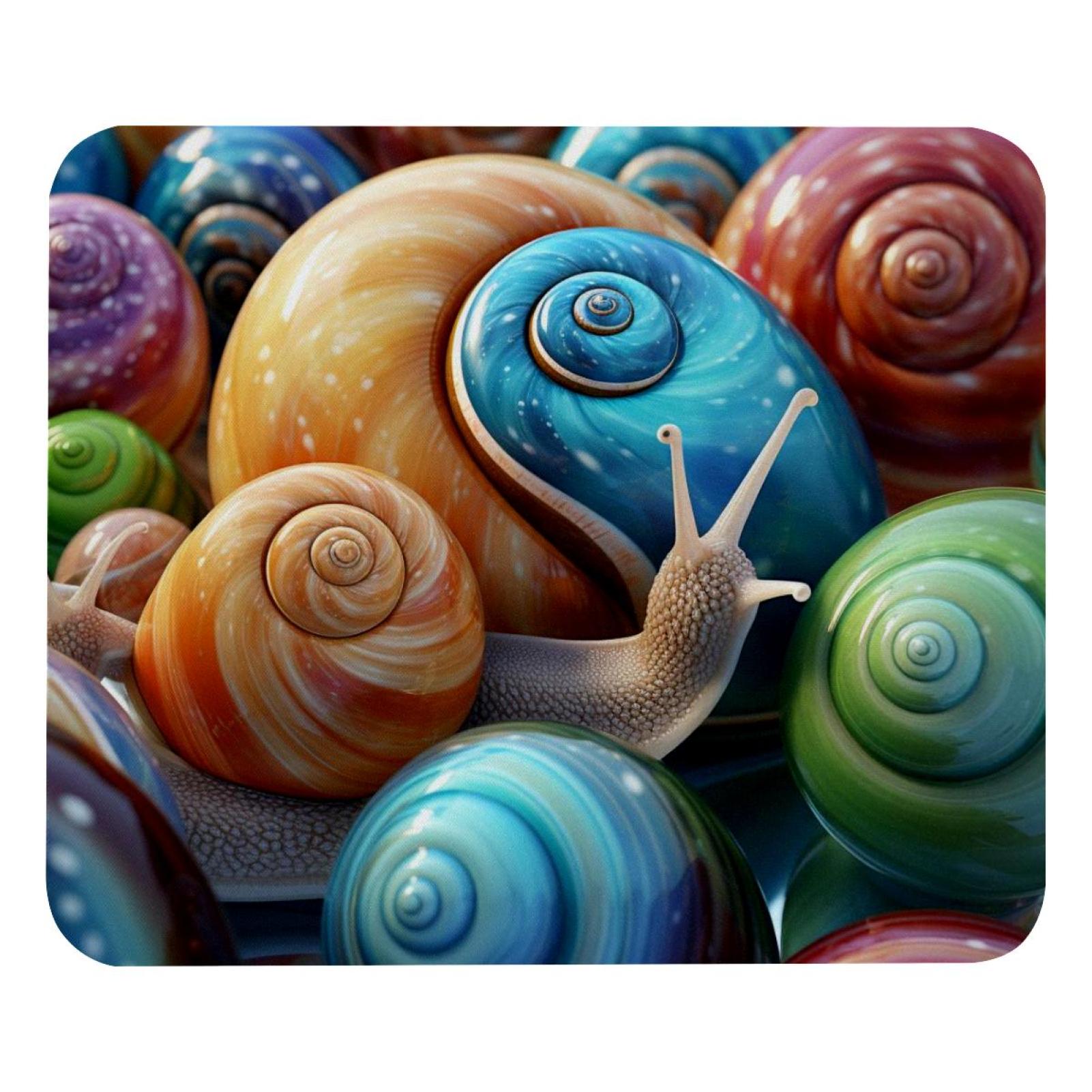 Snail Mouse Pad, Personality Design Rubber Base for Office Decor for ...