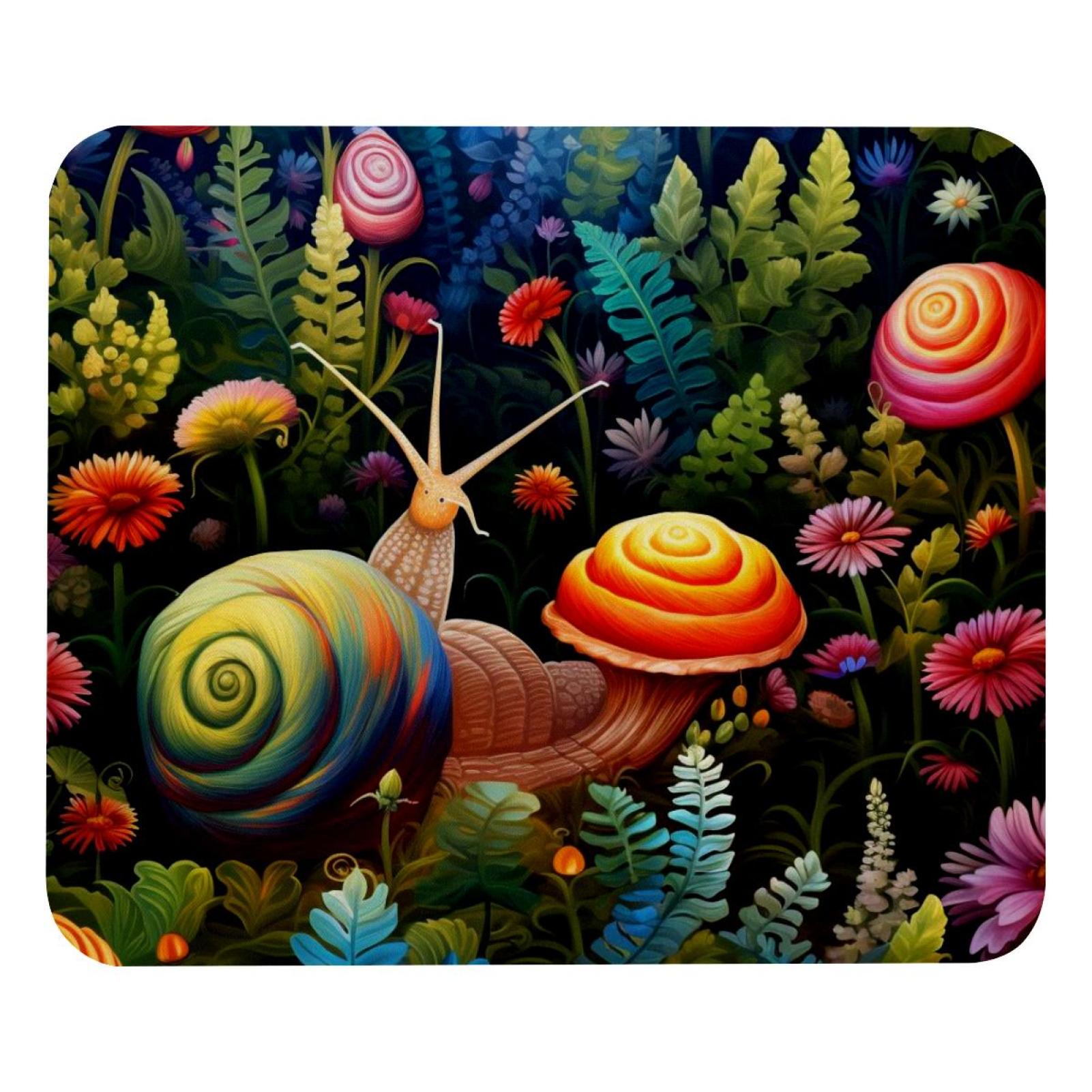 Snail Mouse Pad, Personality Design Rubber Base for Office Decor for ...