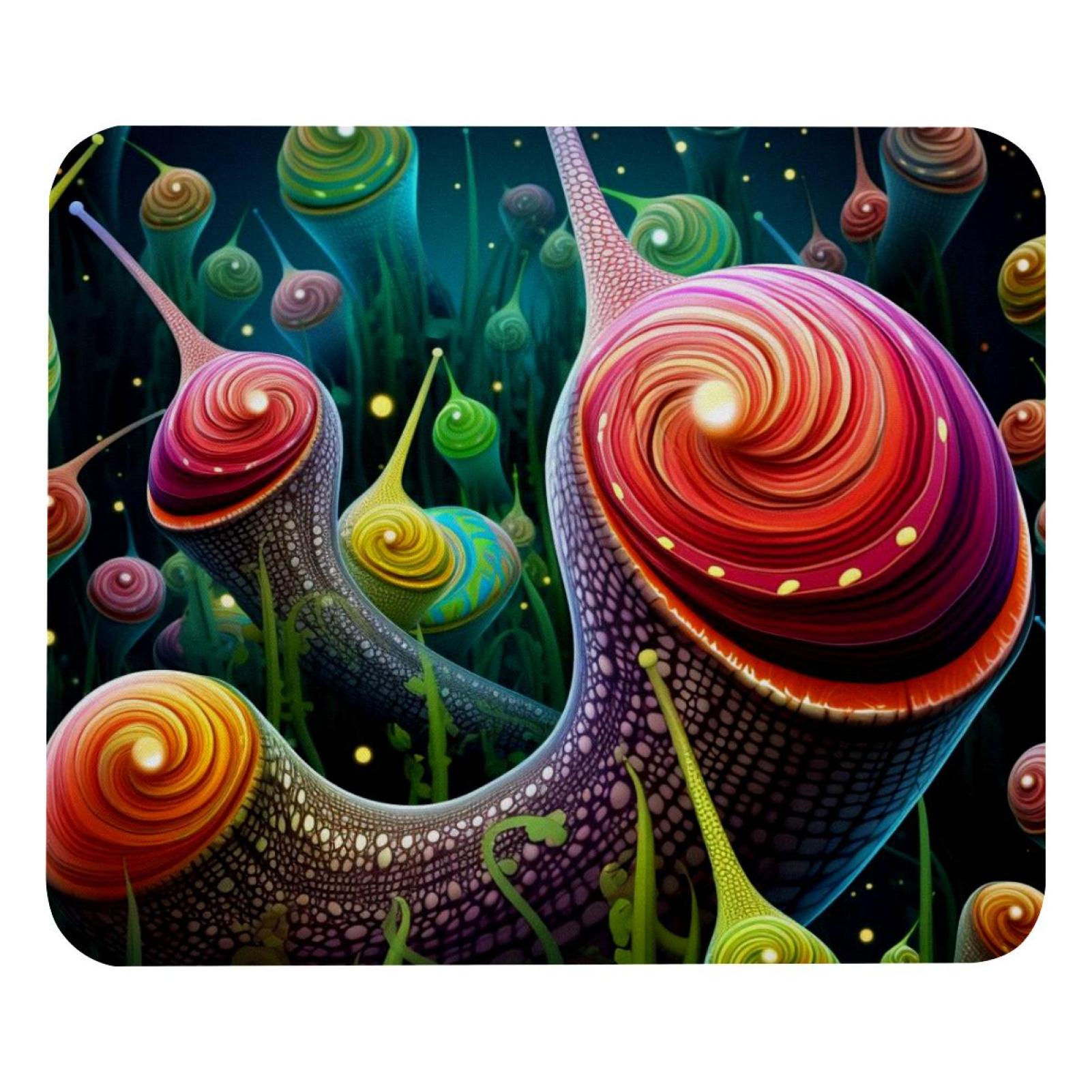 Snail Mouse Pad for Laptop Wireless Mouse Home Office Travel, Portable ...