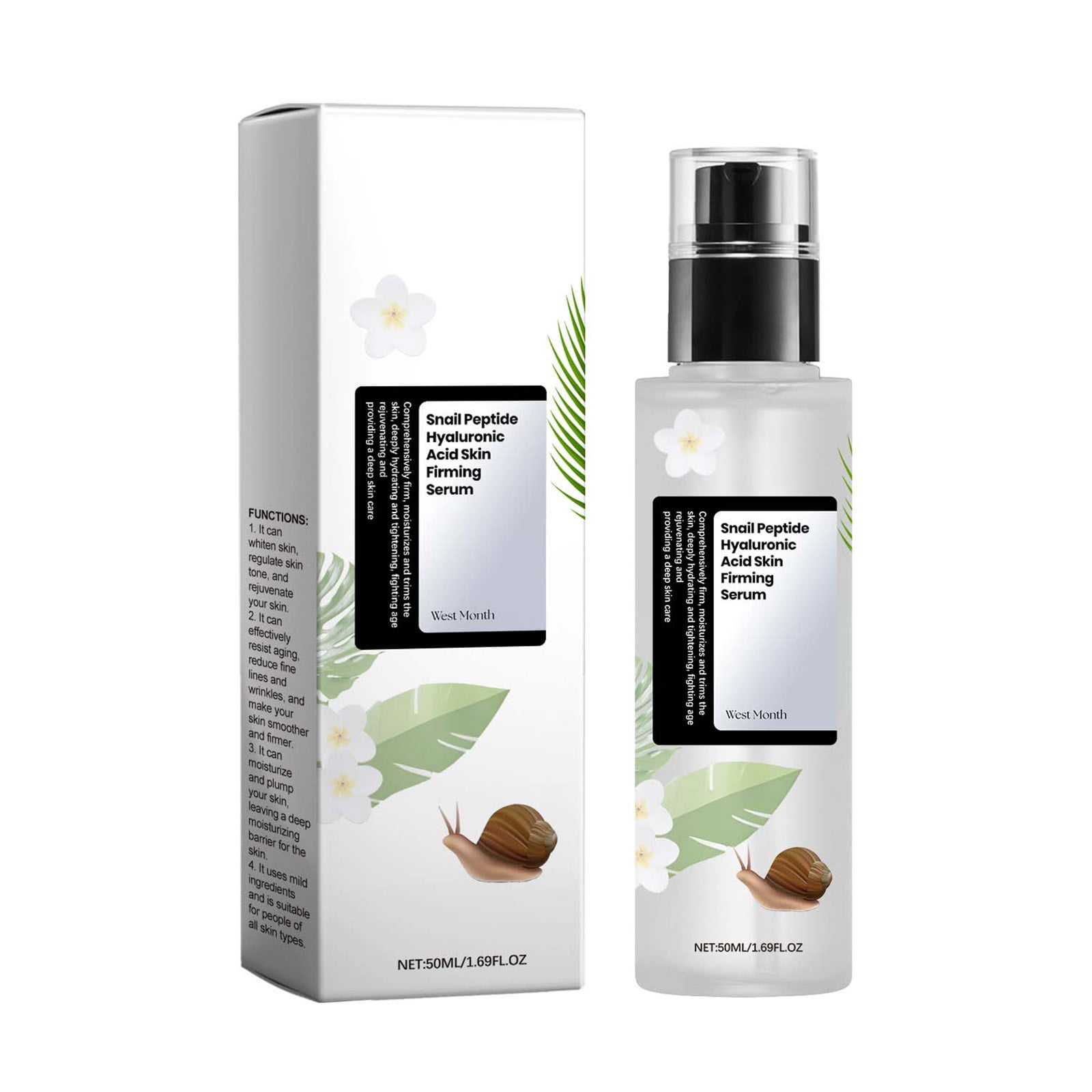 Snail Peptide Hyaluronic Acid Firming Serum Moisturizes And Tights Skin ...