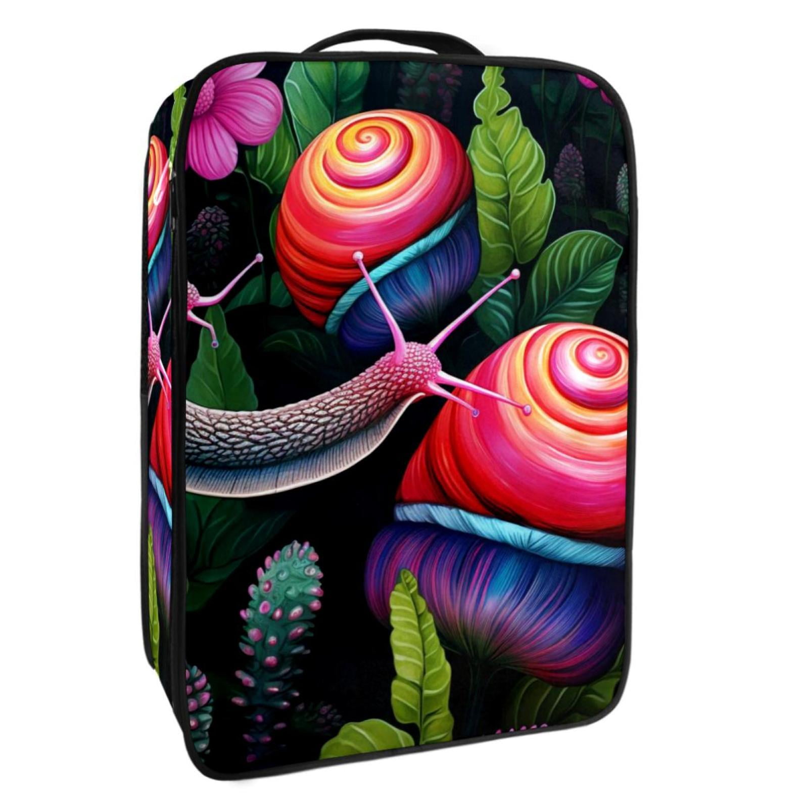 Snail Polyester Shoe Storage Box Organizer - 23x31cm/9x12in - Closet ...