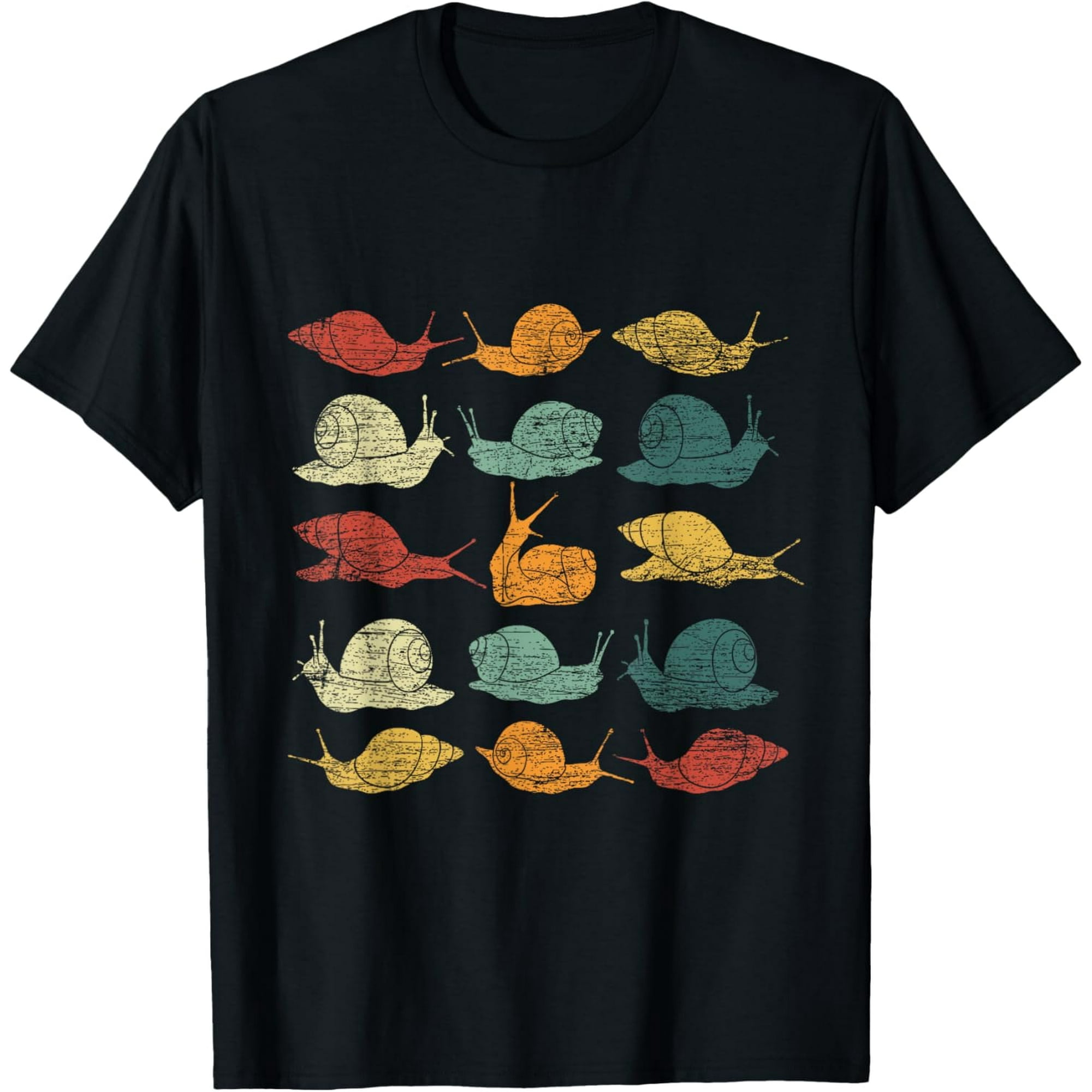 Snail QuotesRetro Snail T-Shirt - Walmart.com