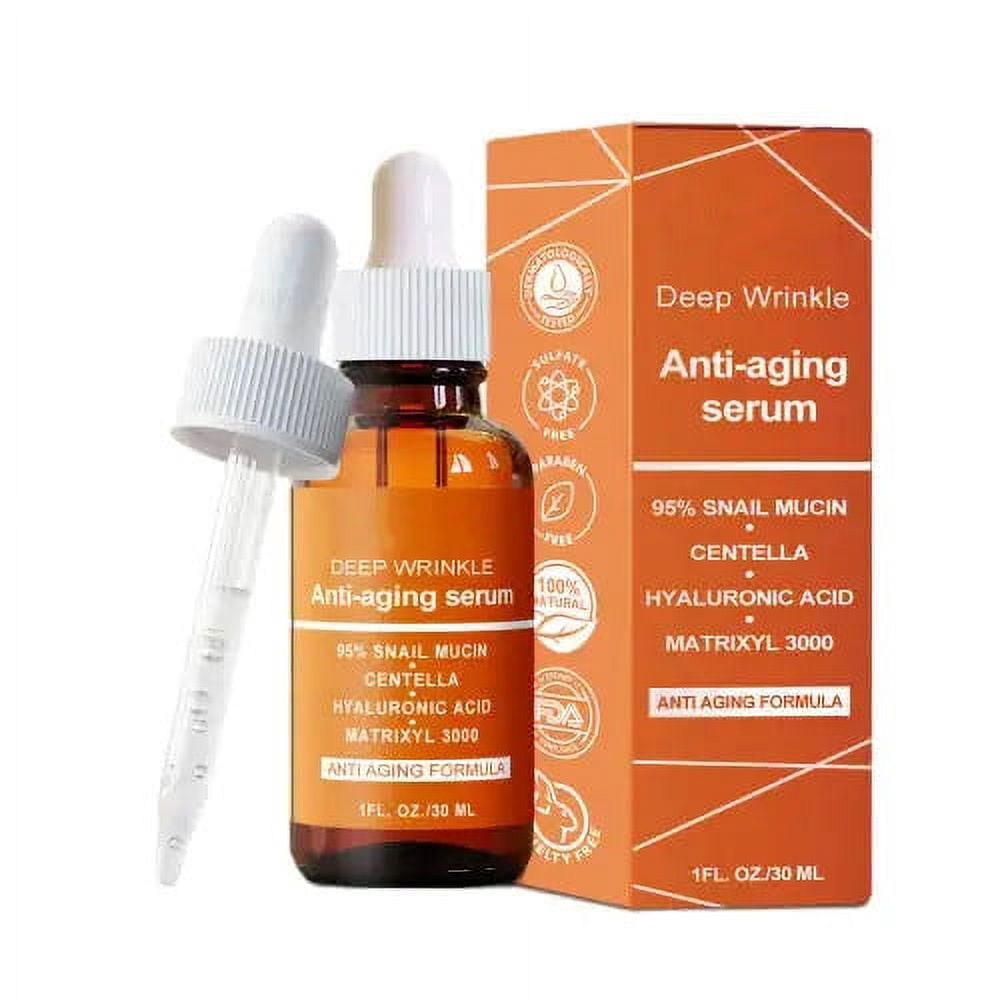 Snail Serum Wrinkle Reducing Skin Rejuvenation Facial Serum Deep ...
