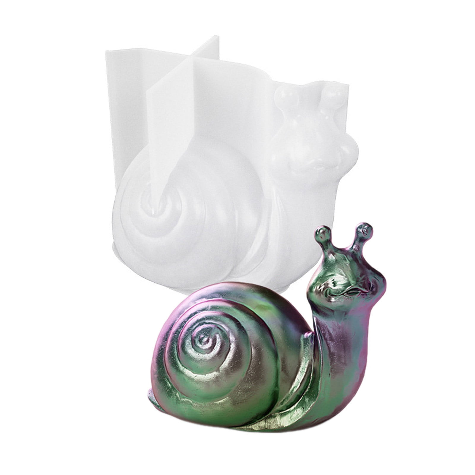 Snail Silicone Candle Mold 3D Animal Plaster Mould Cake Chocolate ...