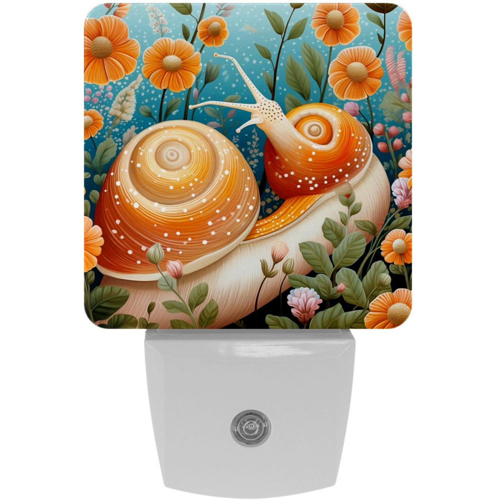 Snail Square LED Night Lights - Small, Portable, and Energy-Efficient ...