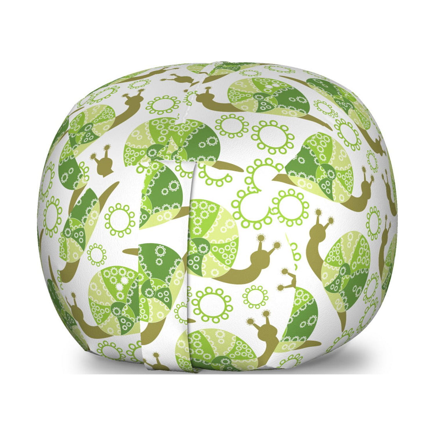 Snail Storage Toy Bag Chair, Shelled Gastropod with Spiralling Shell ...