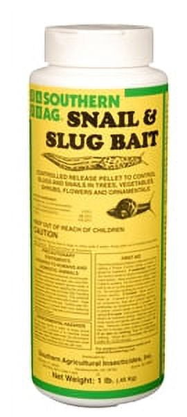 Granular Snail and Slug Bait - 1 Lb. for Lawns, Gardens, and ...