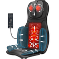 Snailax Shiatsu Back Massager with Heat & Compression, Kneading Massage Chair Pad, Seat Cushion ...