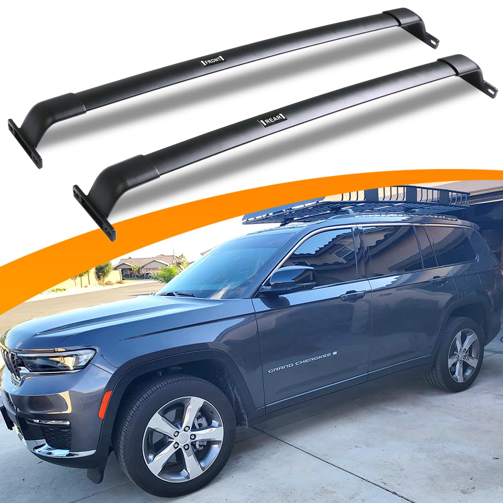 Snailfly Roof Rack Cross RRF12 Bars Fit for 2021 2022 2023 2024 2025 ...