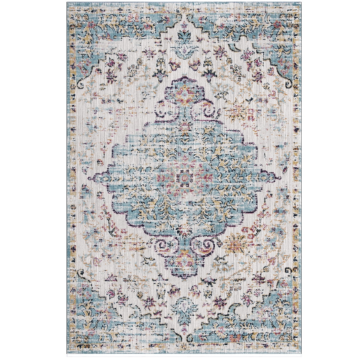 Snailhome Soft Area Rugs for Room, Non-Slip Carpet Floor Mat, Home ...